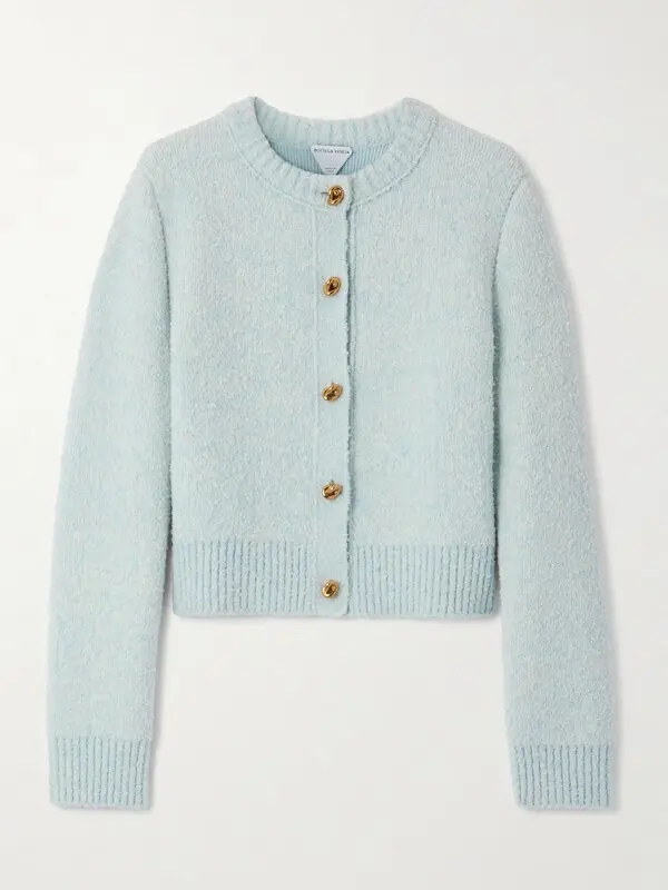 Bottega Veneta Wool-bouclé Cardigan