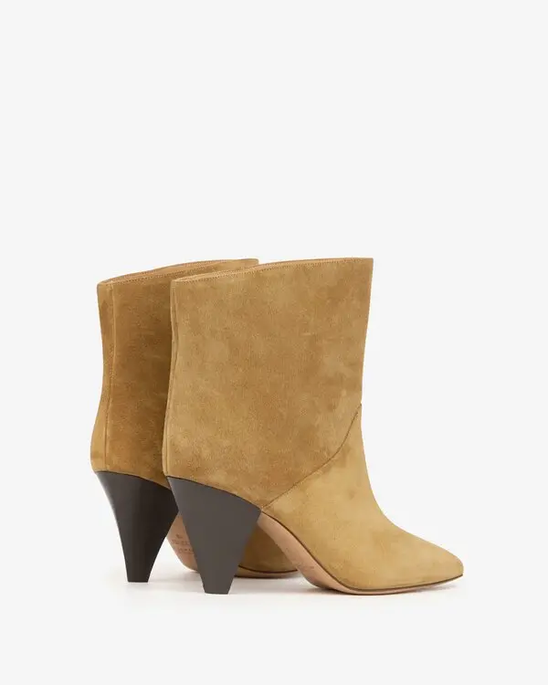 Isabel Marant Loline Ankle Boots - Sepia