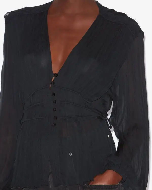 MARANT ETOILE Axeline Top - Black