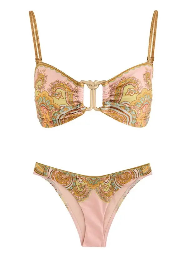 Zimmermann Maxine Printed Bikini - Multi Print