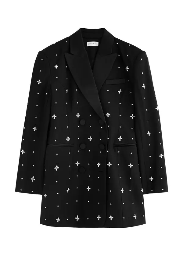 Rebecca Vallance Eclipse Embellished Blazer Dress