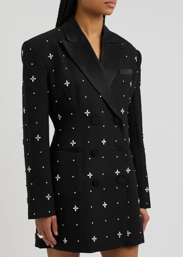 Rebecca Vallance Eclipse Embellished Blazer Dress