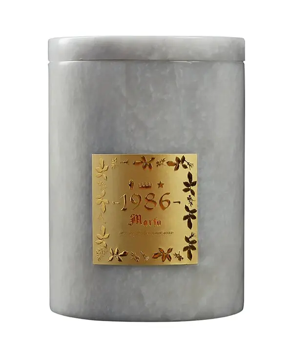 1986 Marfa Candle Oz - White Marble