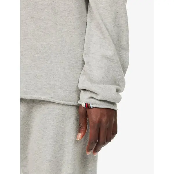 Extreme Cashmere X N°347 Aries Round-Neck Jumper In Grey - 41% Off