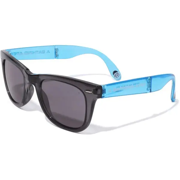 A BATHING APE Bs13089 18 Sunglasses - Black/blue