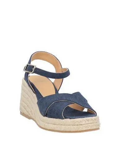 CastaÑer Espadrille Wedge Sandals - Navy