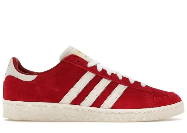 Adidas Jabbar Low Sneakers - Team Power Red 2/cream White/gold Metallic