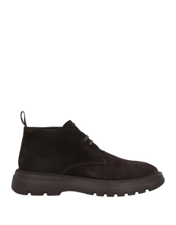 Alberto Guardiani Leather Desert Boots