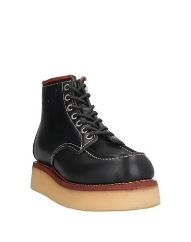 Kenzo Lace-up Leather Ankle Boots