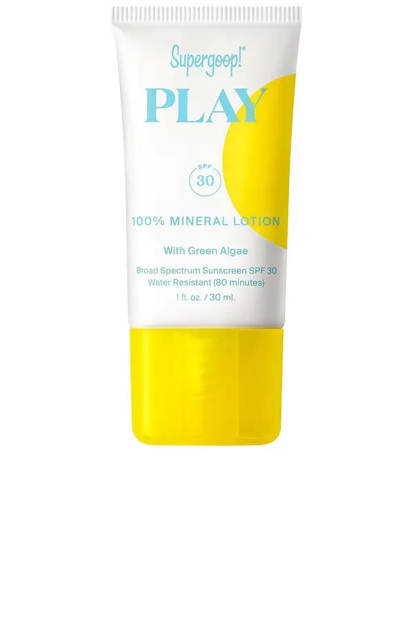 Supergoop!® Play 100% Mineral Lotion Spf 30 With Green Algae 1 Fl. Oz - N,a