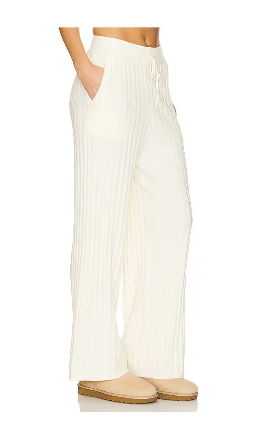 Varley Simeon Wide Rib Knit Trousers