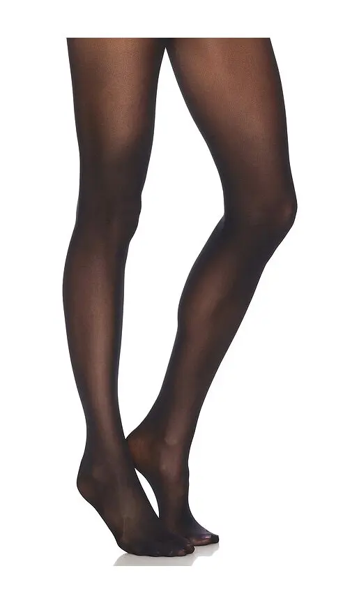 Wolford Pure Shimmer 40 Concealer Tights - Black