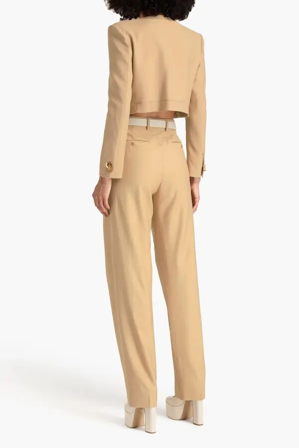 Moschino Twill Straight-leg Trousers