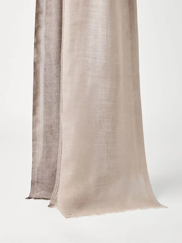 Brunello Cucinelli Striped Scarf