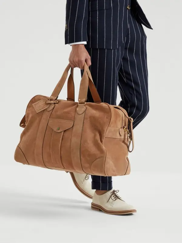Brunello Cucinelli Leather Holdall - Brown
