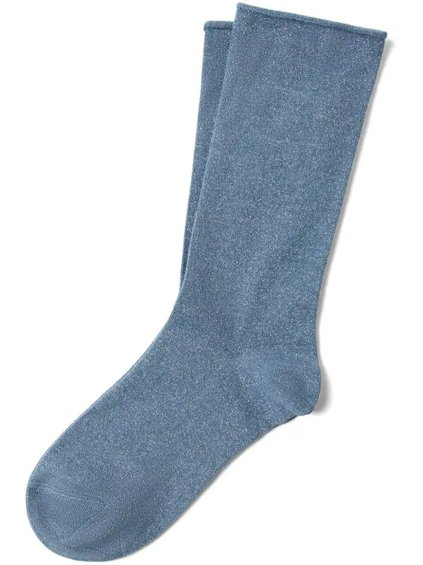 Brunello Cucinelli Knitted Socks - Blue