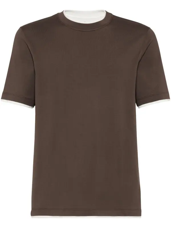 Brunello Cucinelli Layered T-shirt