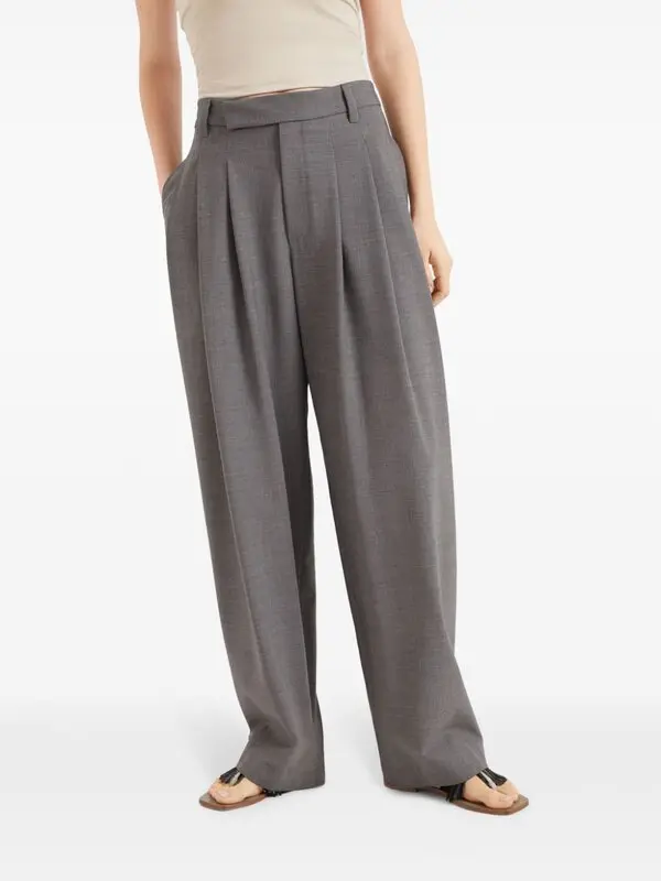 Brunello Cucinelli Sartorial Baggy Trousers - Grey