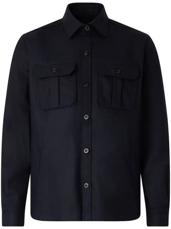 Boglioli Long-sleeved Shirt Jacket