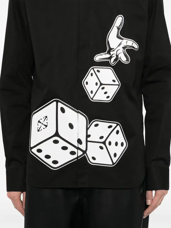 Off-White Dice-print Shirt