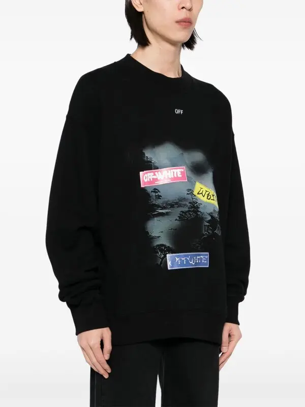 Off-White Type Sticker Skate Sweatshirt