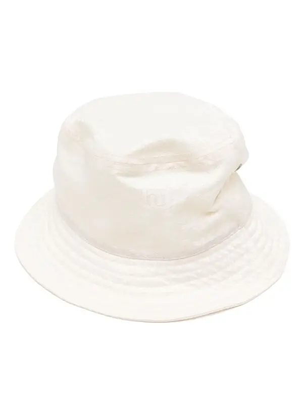 Bally Logo-print Bucket Hat - White