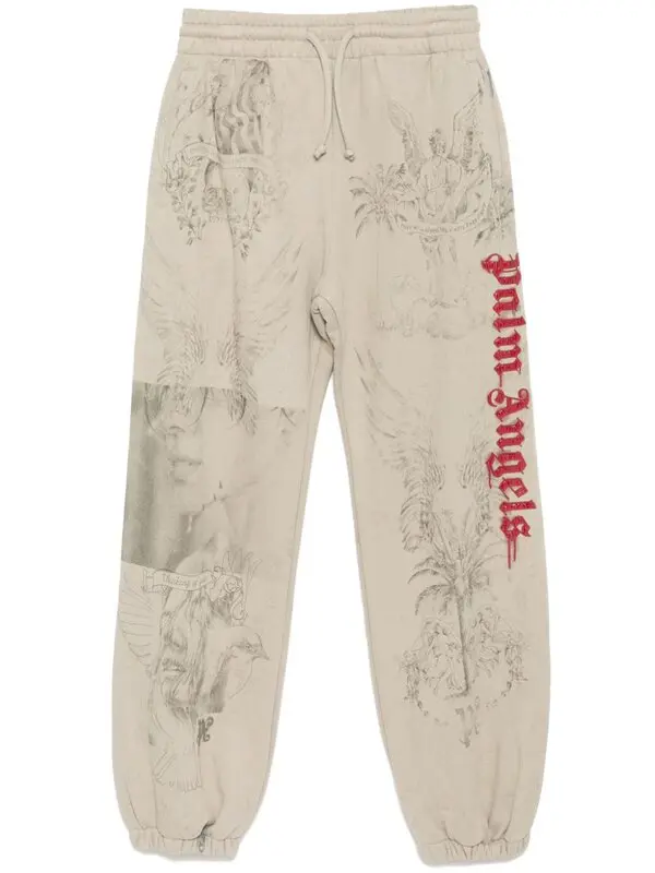 Palm Angels Pencil All-over Track Pants
