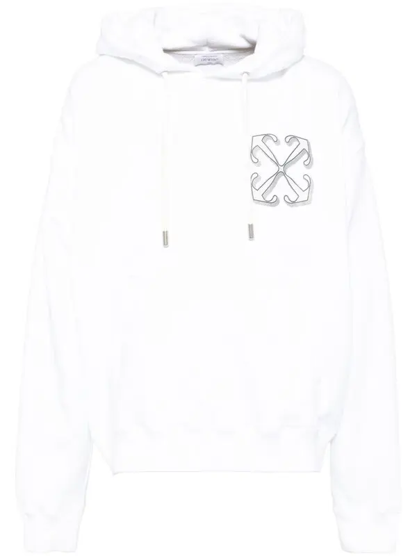 Off-White Dragon Skate Hoodie - White