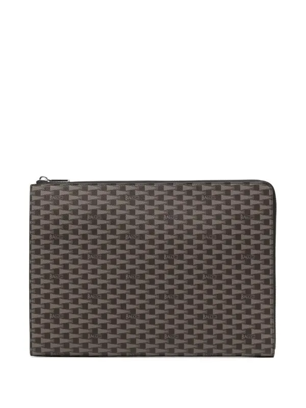 Bally Logo-print Clutch Bag