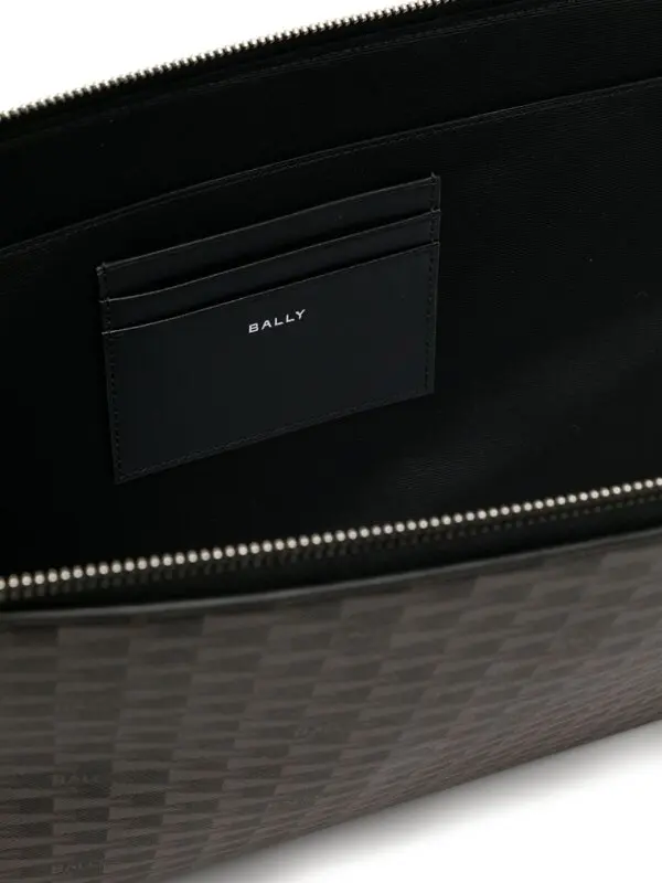 Bally Logo-print Clutch Bag