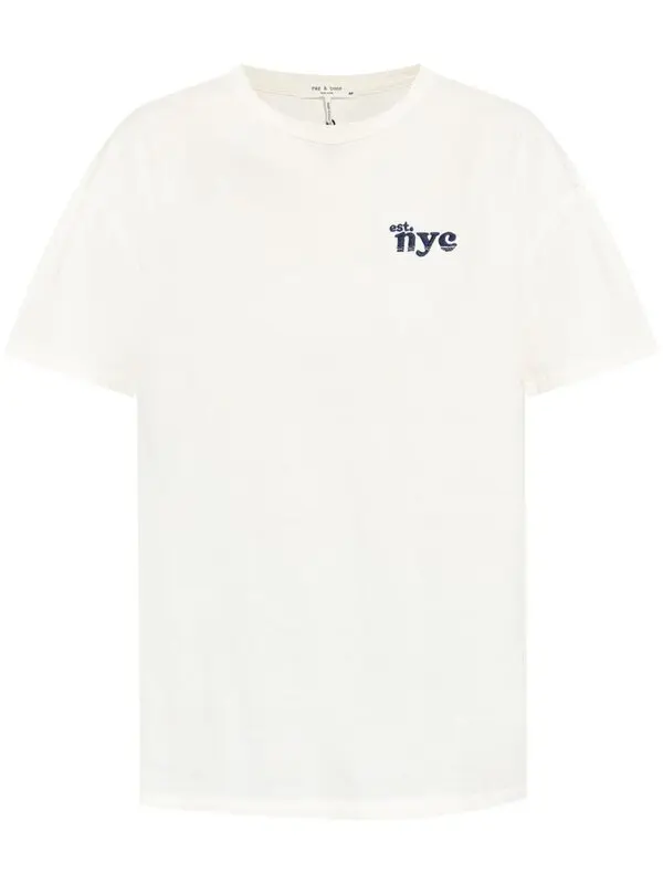 Rag & Bone C Boyfriend T-shirt - White