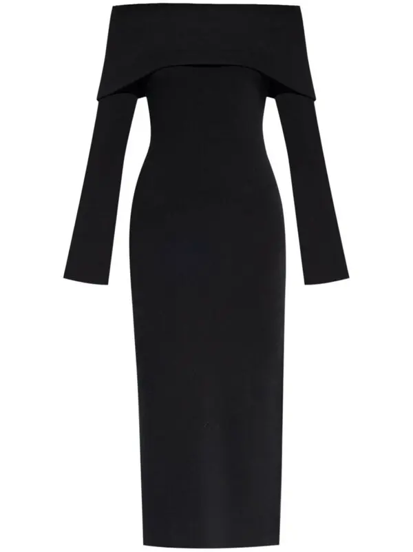 BY MALENE BIRGER Off-shoulder Maxi Dress - Black