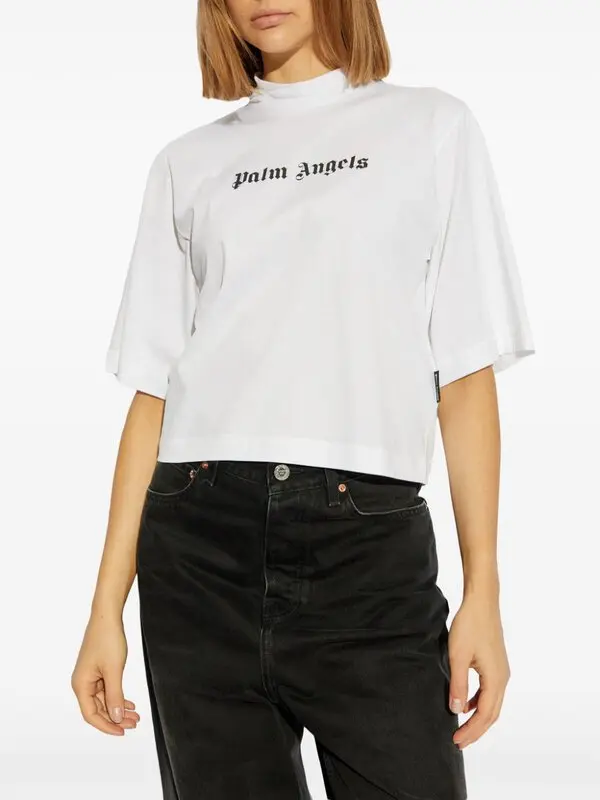 Palm Angels Logo-print T-shirt - White
