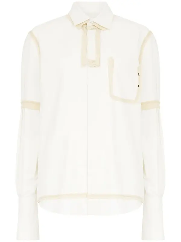 MAISON MARGIELA Long-sleeve Cotton Shirt