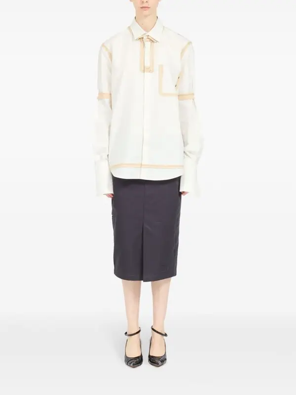 MAISON MARGIELA Long-sleeve Cotton Shirt