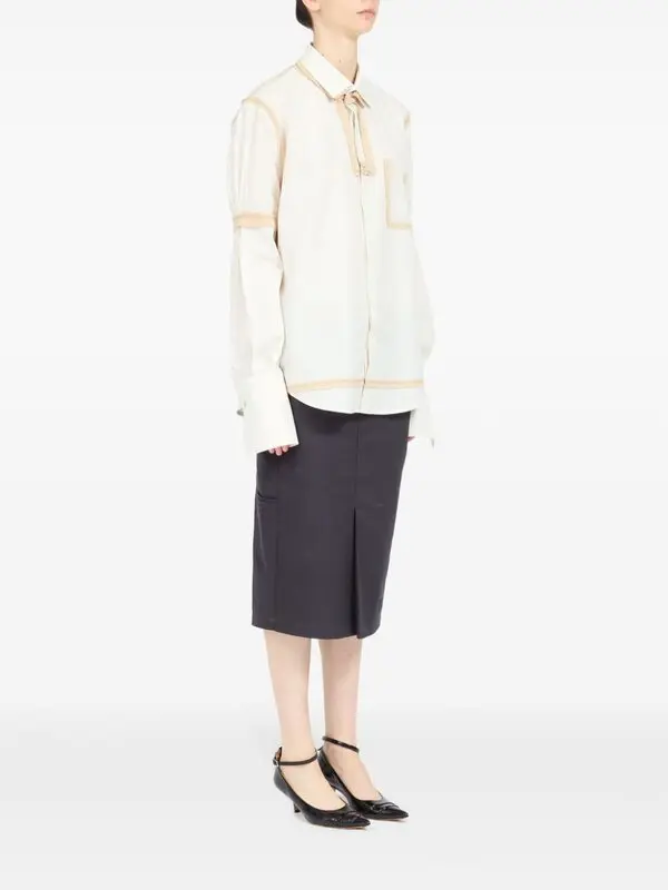 MAISON MARGIELA Long-sleeve Cotton Shirt