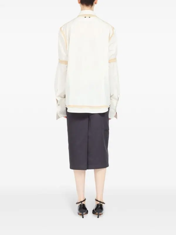 MAISON MARGIELA Long-sleeve Cotton Shirt