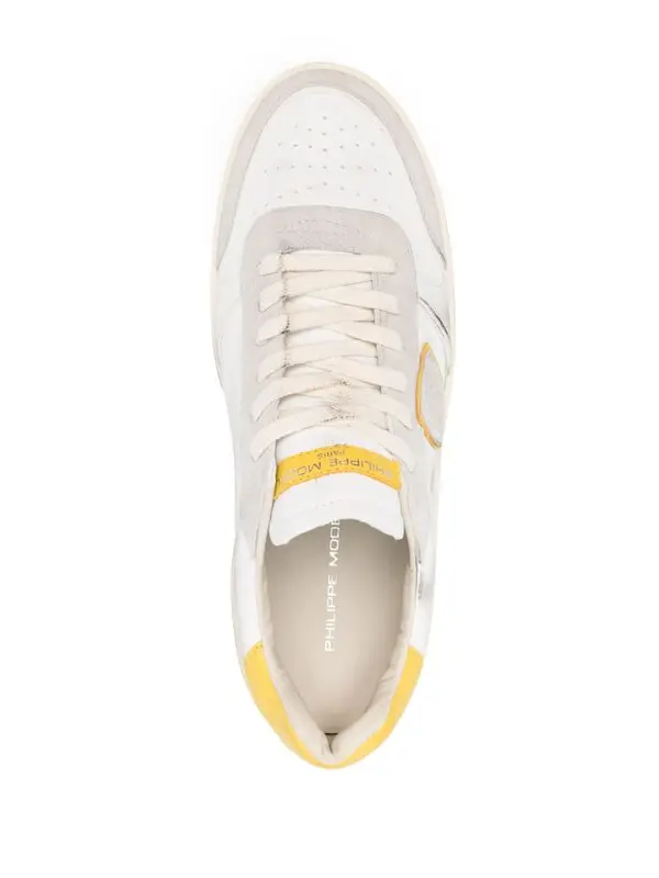 Philippe Model Nice Low Top Sneakers - White