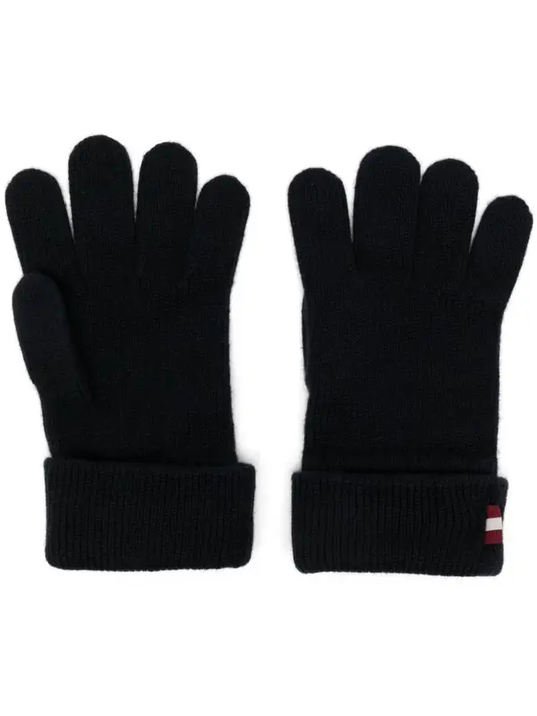 Bally Cashmere Gloves - Blue