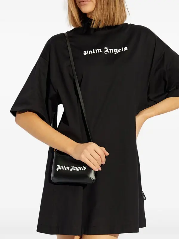 Palm Angels Logo-print T-shirt Dress