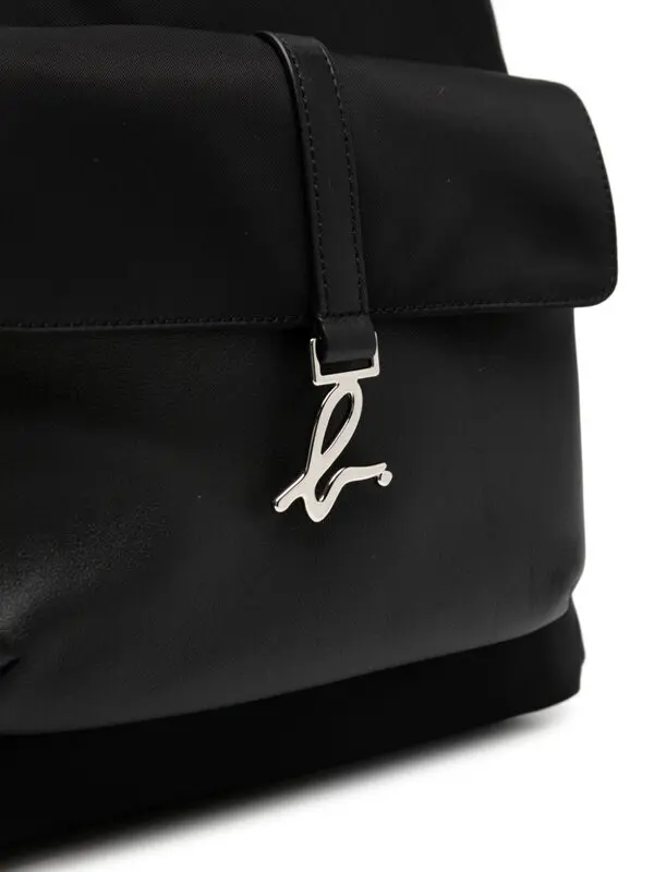 AGNÈS B. Logo Plaque Backpack