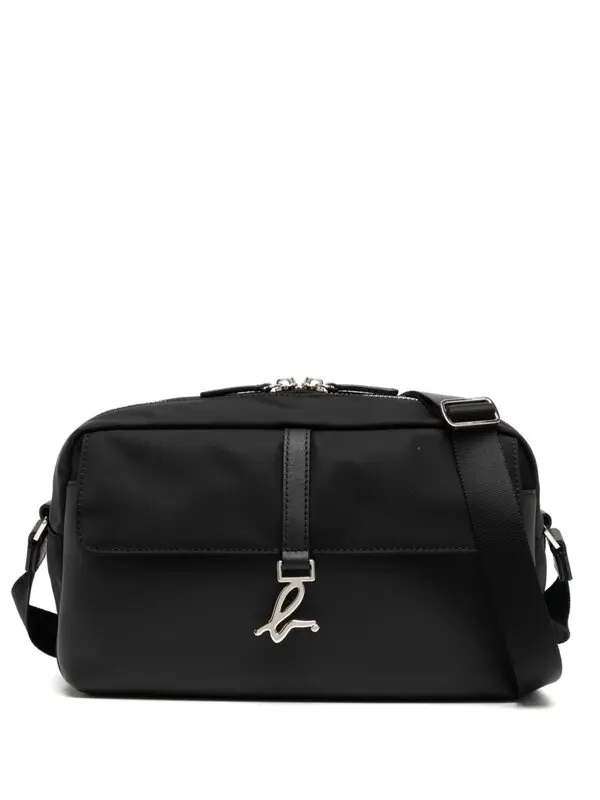 AGNES B. Logo-plaque Crossbody Bag