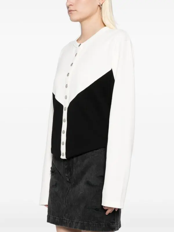 AGNÈS B. Logo Button Cardigan