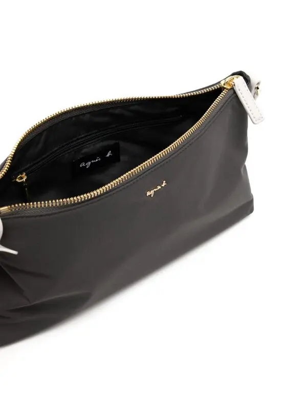 AGNÈS B. Logo Plaque Cross Body Bag