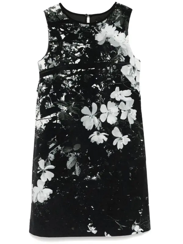 AGNÈS B. Floral Print Mini Dress