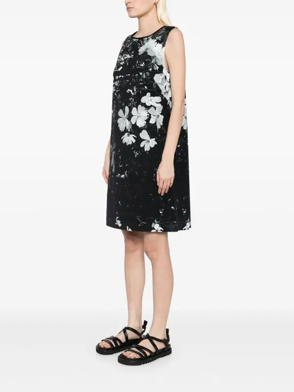 AGNÈS B. Floral Print Mini Dress