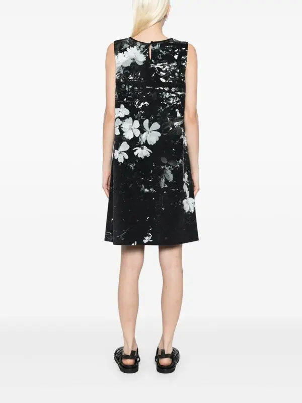 AGNÈS B. Floral Print Mini Dress