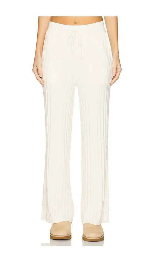 Varley Simeon Wide Rib Knit Trouser