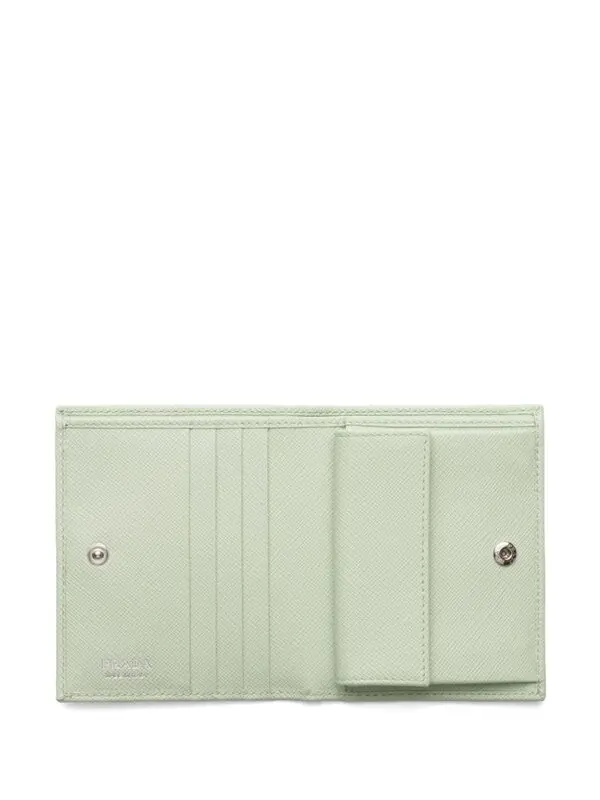 Prada Triangle-logo Leather Wallet