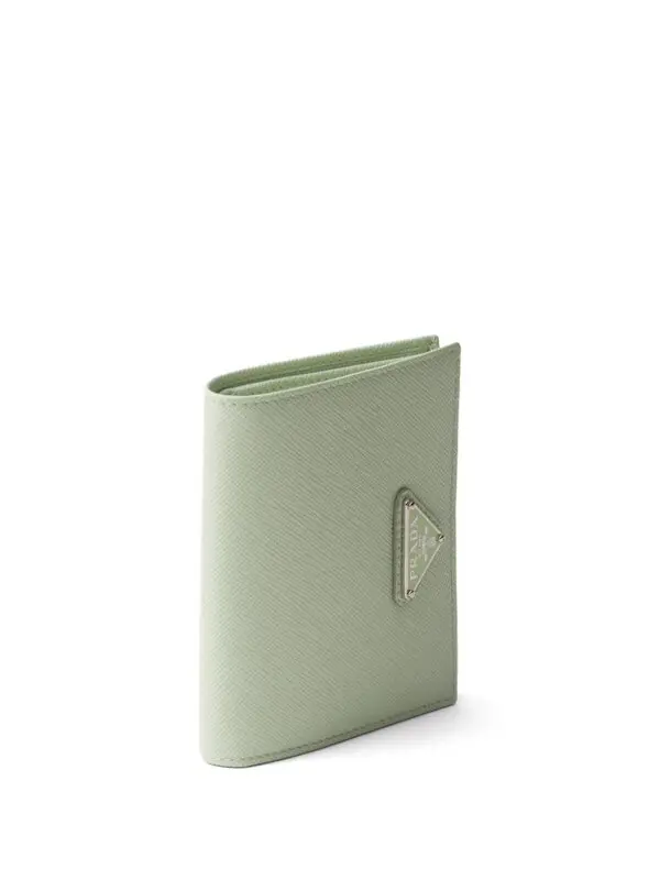 Prada Triangle-logo Leather Wallet